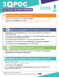 3QPOC_evaluation_sources1 - Bibliothèques scolaires du CSSDM