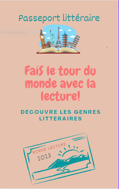 Passeport littéraire_photo - Bibliothèques scolaires du CSSDM